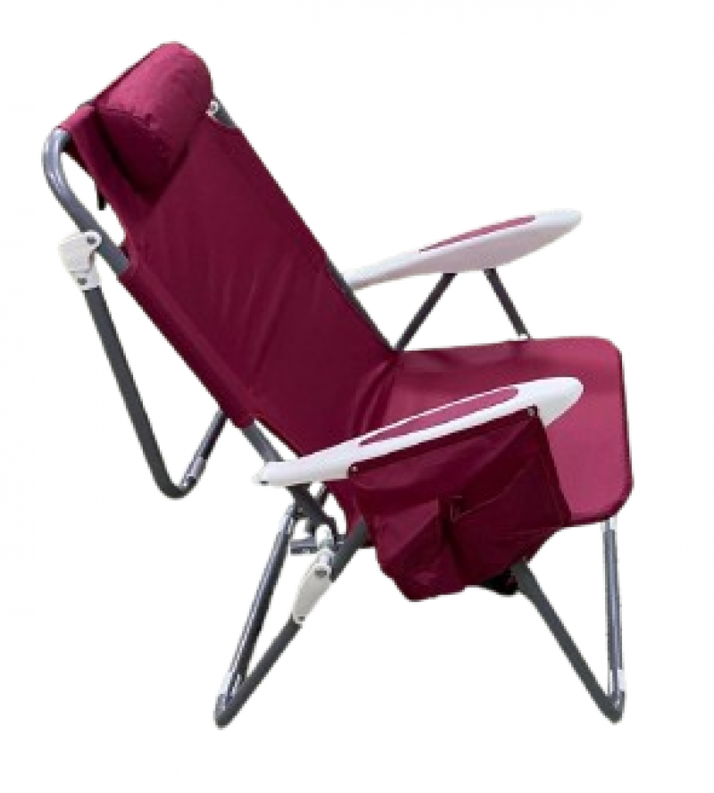 SILLA REPOSERA PLAYA ALTA BORDEAUX